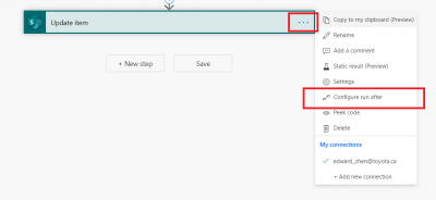 How to Configure Run After Command in Microsoft Power Automate? | Creospark