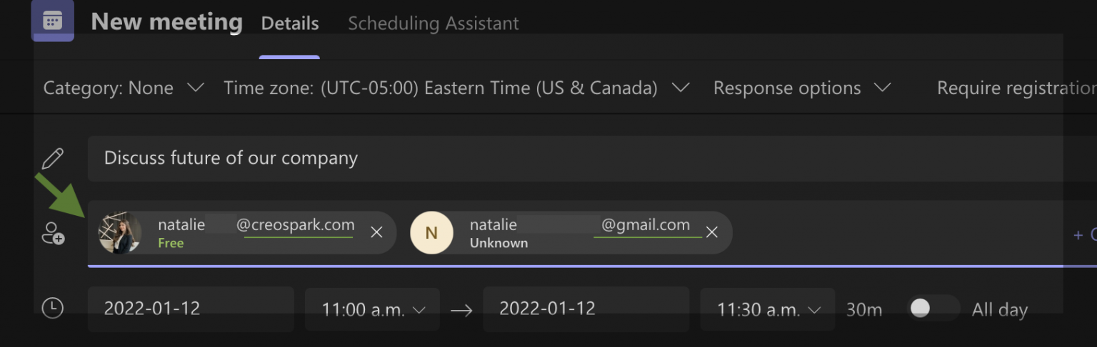 How to invite external users to a Microsoft Teams meeting | Creospark