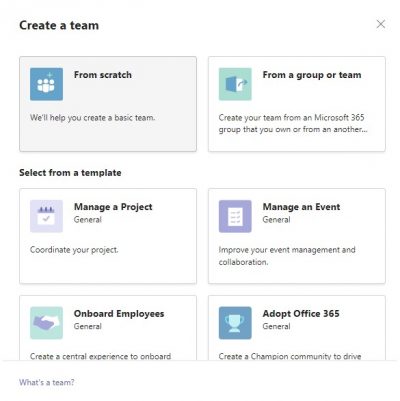 New Customizable Microsoft Teams Templates for your Organization