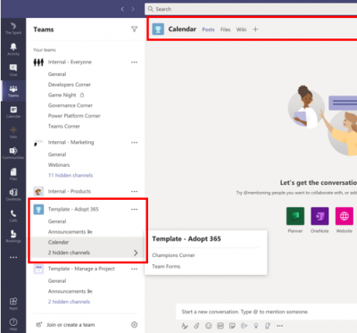 New Customizable Microsoft Teams Templates for your Organization