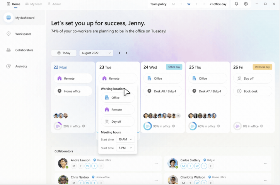 Microsoft Places | Reinventing the Workplace | Creospark