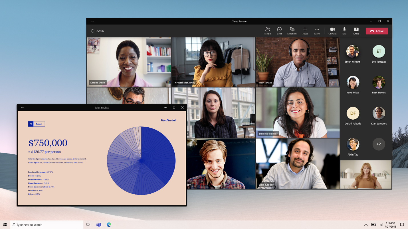 Merrier Meetings | Pop-out Shared Content in Teams | Creospark