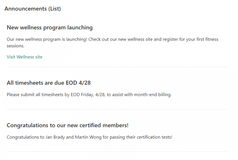 5 Ways to Get Announcements on Your Intranet | Creospark