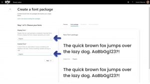 Adding your custom fonts to the SharePoint Brand Center